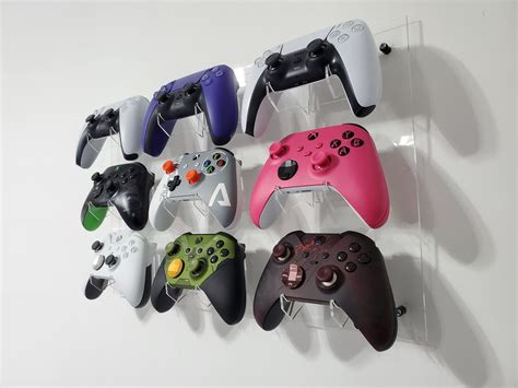 Wall Mounted Controller Display For Xbox Playstation Etsy