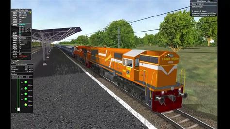 Wdg3a Mumbai Express In Open Rails Multiplayer Youtube