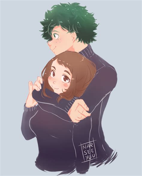 Izuku X Ochako On Tumblr