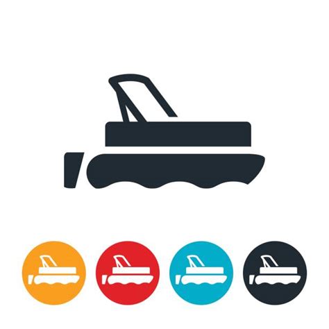 Pontoon Boat Illustrations Royalty Free Vector Graphics And Clip Art