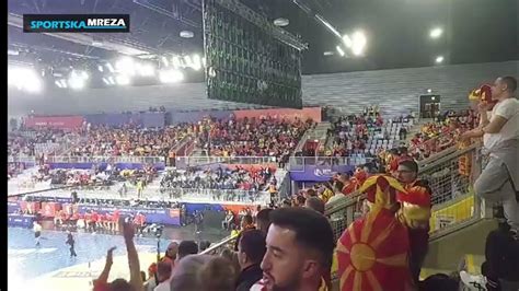 Атмосферата од натпреварот Македонија Гвинеја во Вараждин Youtube
