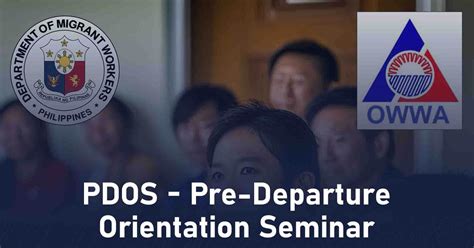 PDOS Pre Departure Orientation Seminar Registration For OFWs DMW