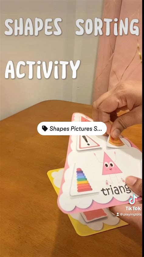 Shapes Sorting Activity Learn Shapes Shapes Matching Babe Prebabe Activities Iniciales
