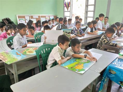 မြောက်ဥက္ကလာပမြို့နယ် အ မ က ၄၀ ကျောင်းတွင် စာကြည့်တိုက်အသိပညာပေး ဟောပ