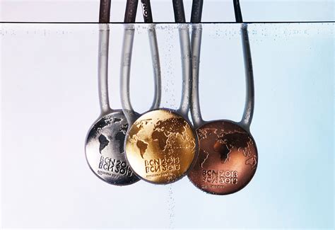 Medallas Campeonato del Mundo de Natación Lagranja Design