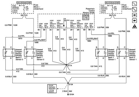 O2 Sensor Wiring Diagram Chevy Sububran 02 Sencor To Pcm