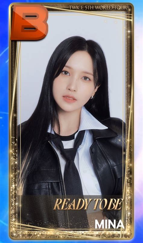 Ready To Be 5th World Tour Official Merch Mina Twice Photo 44903017 Fanpop