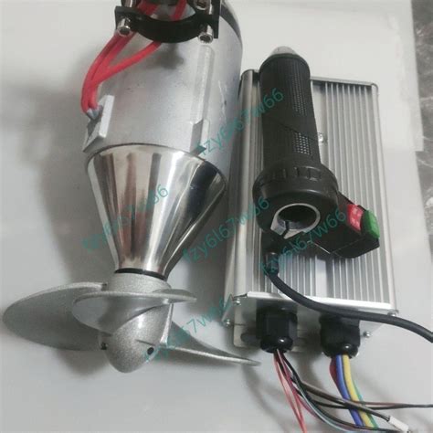 「可開發票」12 24伏大功率電動船外機無刷水下推進器漿板推進器防水電機 蝦皮購物