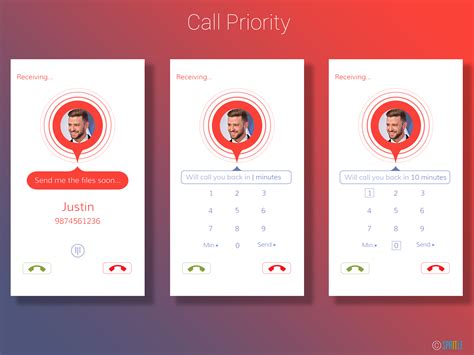 Call Priority Behance