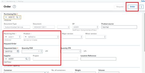 How To Create Purchase Order From Work Order In Sage X3 Sage X3