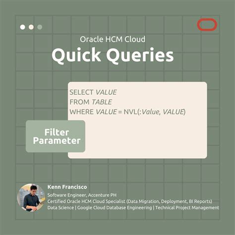 James Kennith Francisco On Linkedin Sql Oraclehcmcloud Hrtech