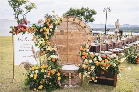 보헤미안 웨딩 료한앤장