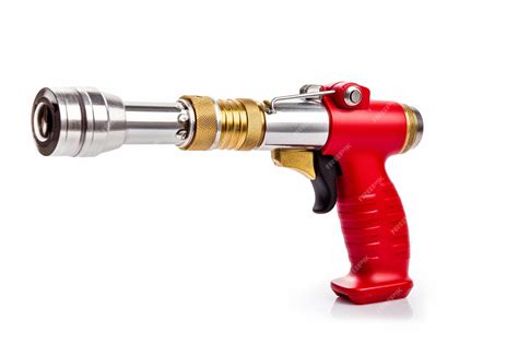 Premium Ai Image Plumbing And Hvac Torch Isolated On White Background
