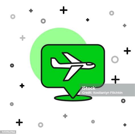 채워진 윤곽선 평면 아이콘은 흰색 배경에 분리되어 있습니다 비행 비행기 아이콘입니다 여객기 표지판 벡터 가득 찬에 대한 스톡 벡터 아트 및 기타 이미지 Istock