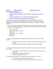 Assigment Solutions Fall Itec A Assignment Submission