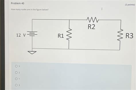 Solved How Many Nodes Are In The Figure Below