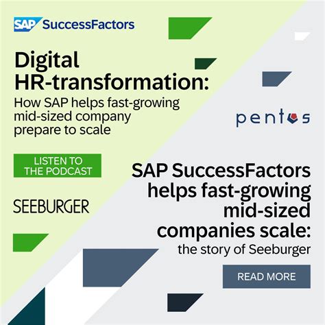 🚀 Seeburgers Hr Evolutie Met Pentos En Sap Successfactors Pentos