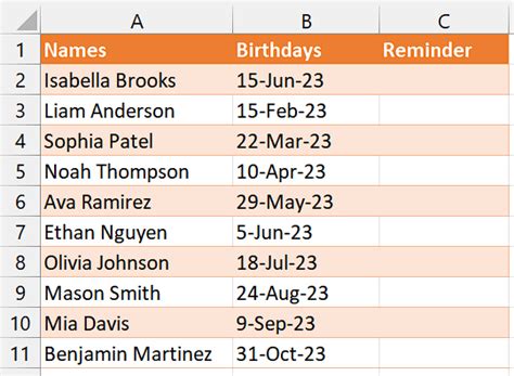 How To Set Reminders In Excel Spreadcheaters