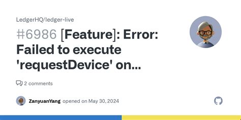 Feature Error Failed To Execute Requestdevice On Usb No Device
