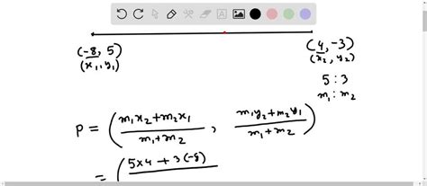 Solved What Are The Coordinates Of The Point On The Directed Line
