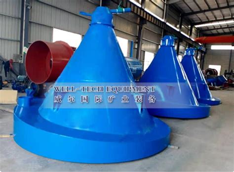 Cone Classifier Mud Bucket Machine For Desliming Equipment Quartz