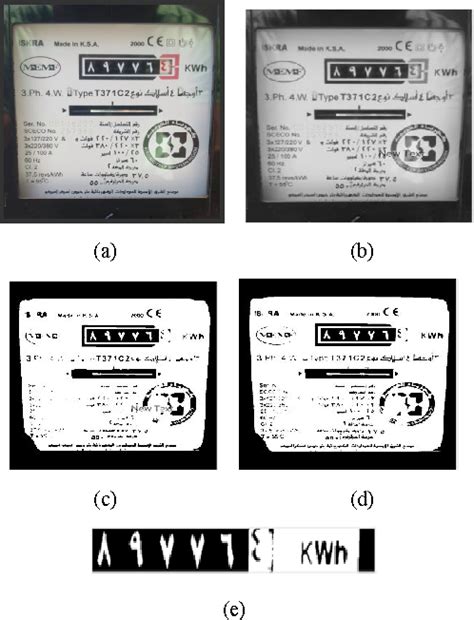 Figure 3 From Automatic Electricity Meter Reading Based On Image