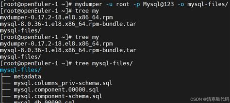 mydumper备份数据库 mydumper怎么备份所有数据库 csdn博客