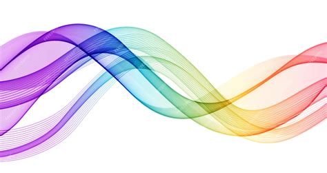 Premium Vector Vector Abstract Colorful Flowing Wave Lines Isolated