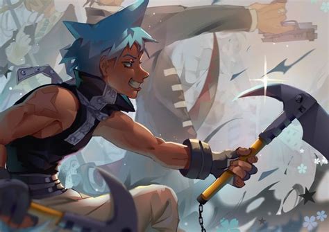 Blackstar Fanart Black Star Character Black Star Soul Eater Official