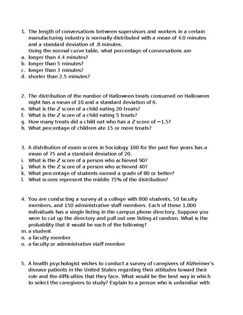 Soci 301 Assignment 4 The Length Of Conversations Between Supervisors