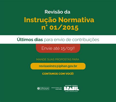 Últimos dias para contribuições ao aprimoramento das normas de