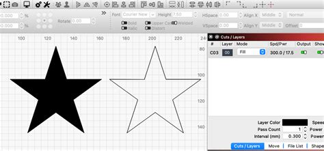 Laser Not Filling All Selected Areas Lightburn Software Questions