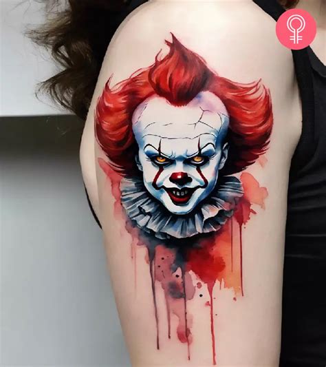 8 Simple Pennywise Tattoo Designs With Their Meanings