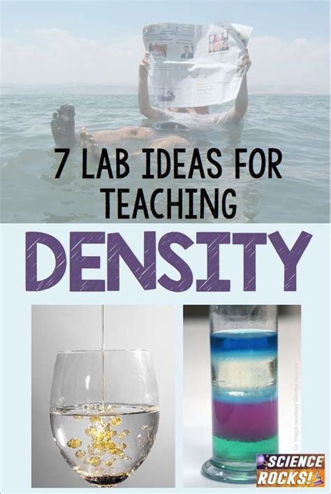 7 Experiments To Teach Density 6th Grade Science Science Lessons
