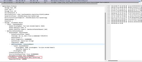 OpenSecureChannelRequest Return ReadChunk EOF Issue 625 Gopcua