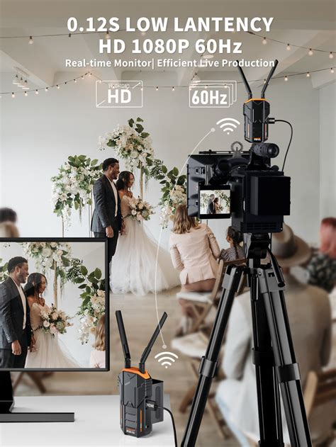 Lemorele Wireless Hdmi With Battery Transmitter Kit【r100 Plus】