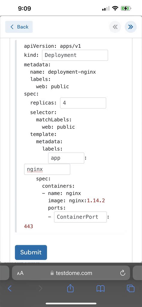Kubernetes Test Dome Stack Overflow