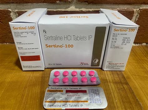 Sertraline 100 Mg Tablets At ₹ 85stripe Sertraline Tablets In