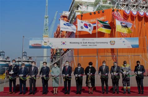 Coral Sul Flng Ready To Sail Away To Mozambiques Rovuma Basin