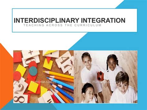Interdisciplinary Integration Pptx