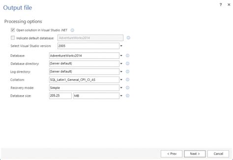 Apexsql Script Screen Shot Tour