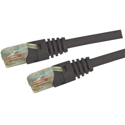 Cdy Dynamix 20m Cat6 Black Utp Patch — Scott Electrical