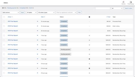 Orders Voxel Addons