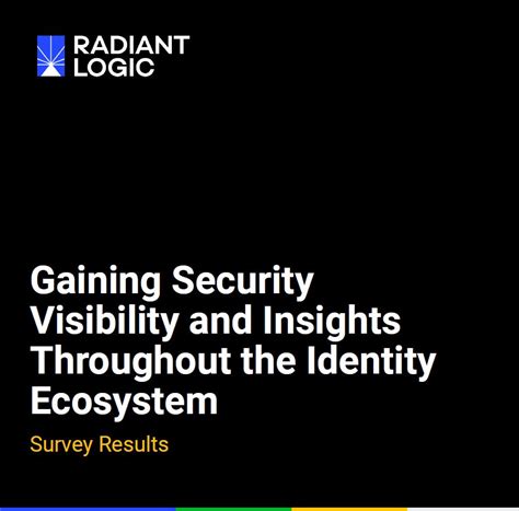 Gaining Security Visibility And Insights Throughout The Identity