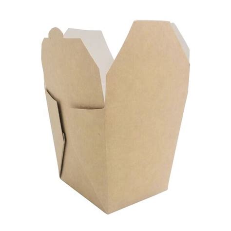 Asia Box 1000ml 50 Szt Kraft Opakowania Dla Gastronomii Opakowania