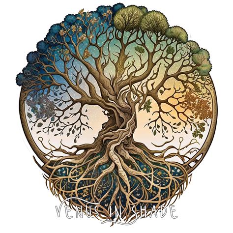 Tree Of Life Tree Earth And Nature Lovers Organic T Decor Etsy Canada
