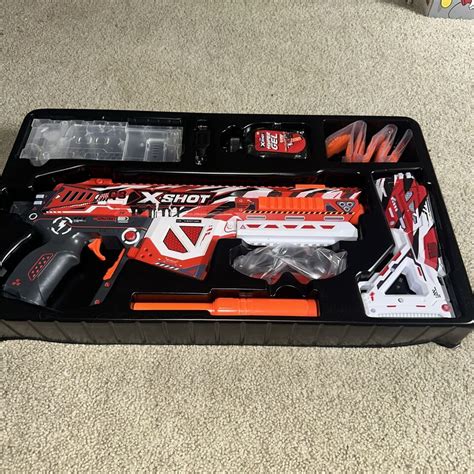 Zuru X Shot Hyper Gel Trace Fire Large Blaster Hpg 700 Open Box