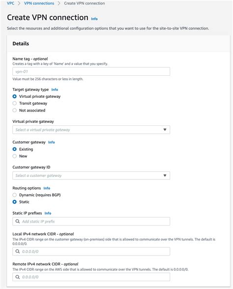 Aviatrix Gateway To Aws Virtual Private Gateway Vgw Documentation