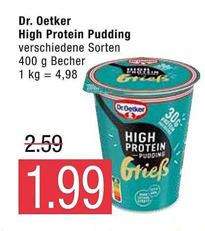 Dr Oetker High Protein Pudding Angebot Bei Marktkauf 1Prospekte De