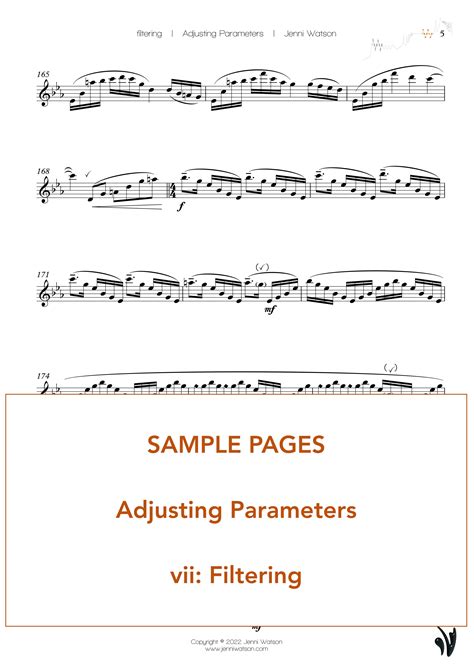 Adjusting Parameters Complete Suite — Jenniwatsoncom